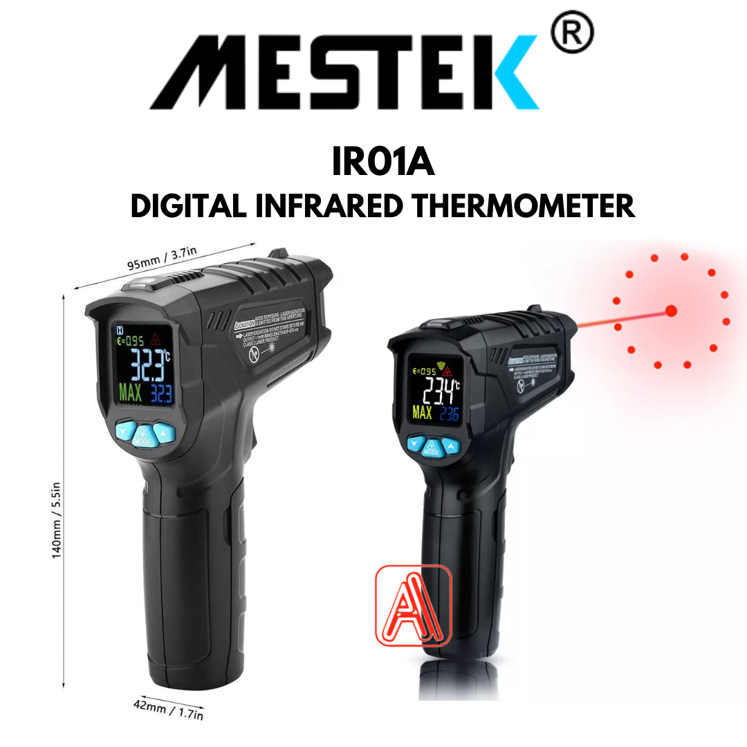 MESTEK IR01A( -50~380℃ ) / Smart Sensor AR320 -32~380℃ (-26~716 ...