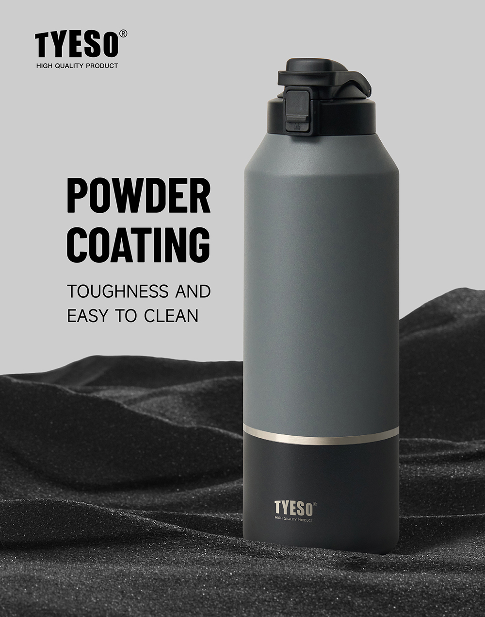 TYESO Power Flow Tumbler Mega Capacity Temperature Retention (1200/1500 ...