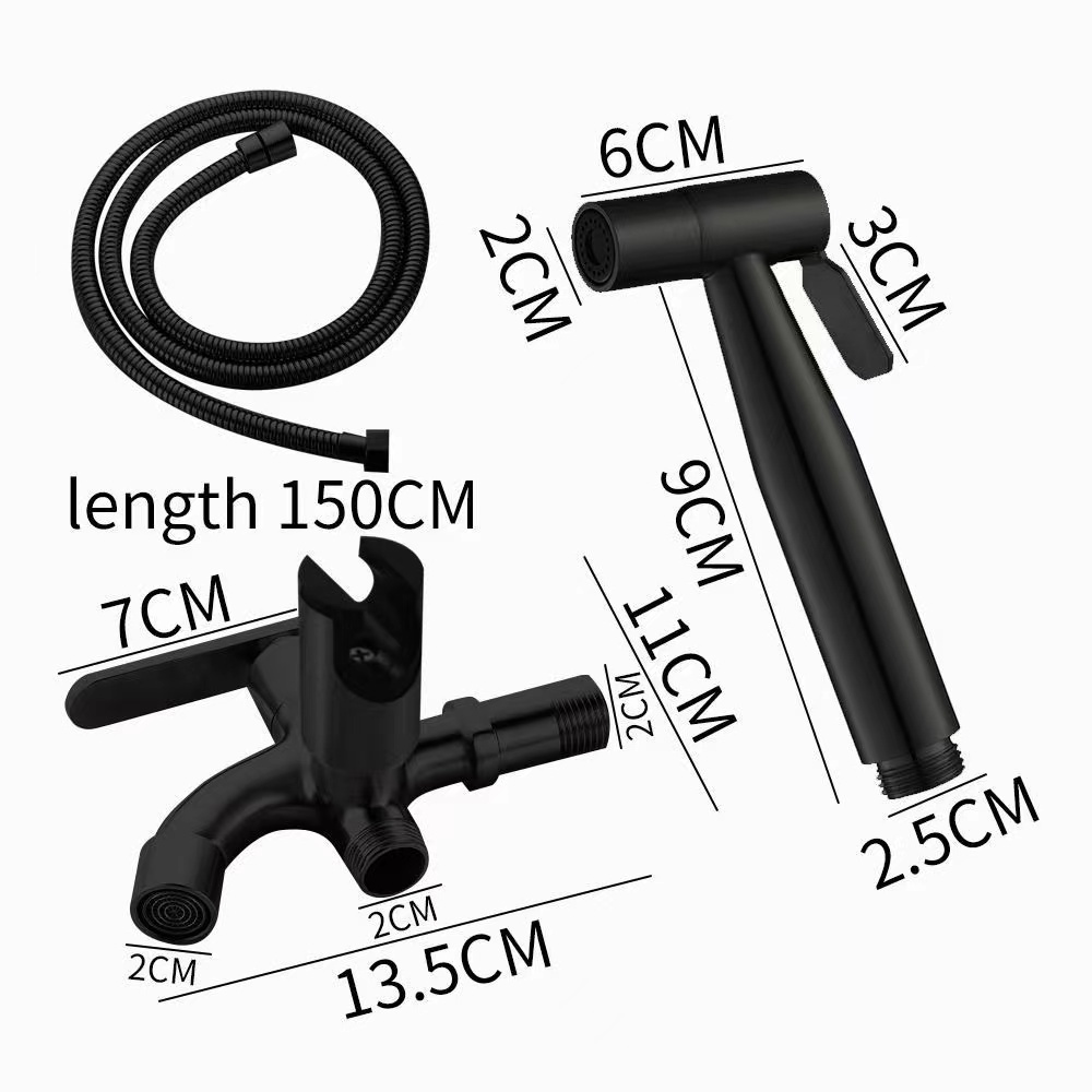 Bidet spray set High-Pressure Bathroom Toilet Bidet Faucet Hand Held ...