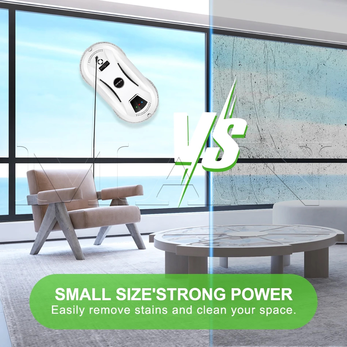 Auto Window Cleaner Robot Ultrasonic Glass Cleaning Robot Fast Smart ...