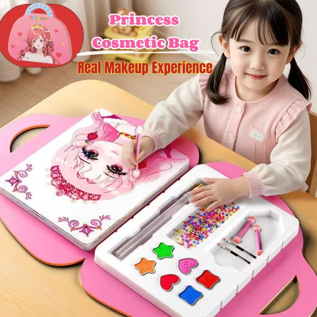 [COD] Art Craft Activity For Kids Paper Craft Kits-Paper Makeup DlY ...
