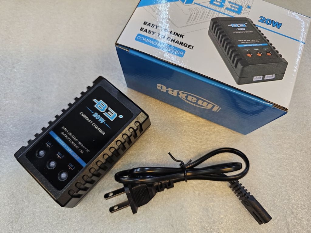 B3 Balance Charger ImaxRC Pro Compact Charger 10w/20w for 2s or 3s 7.4v ...