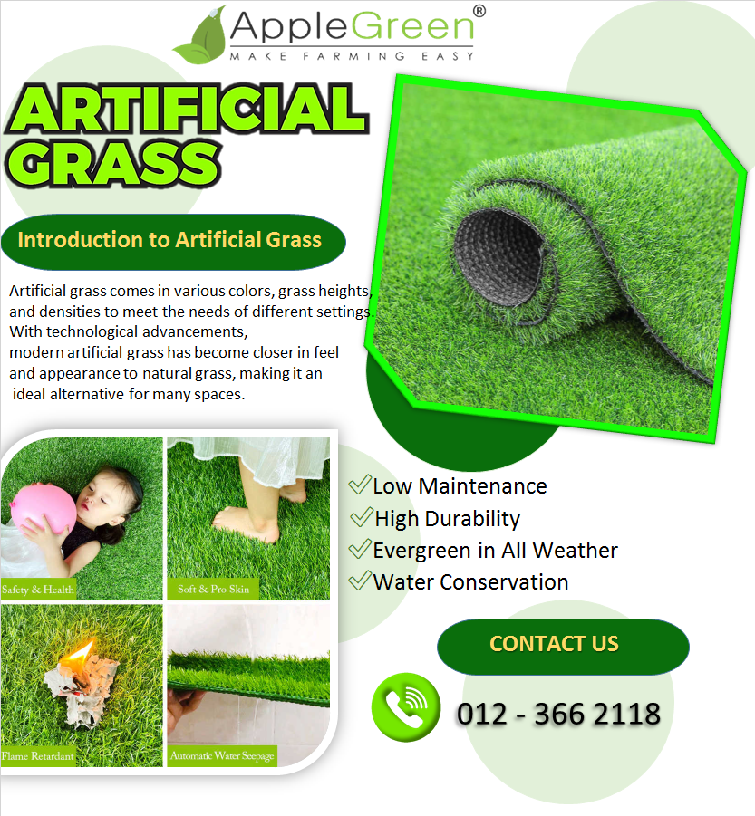 [10 Year Warranty] 1M X 25M 15MM TO 40MM Light Duty Artificial Grass ...