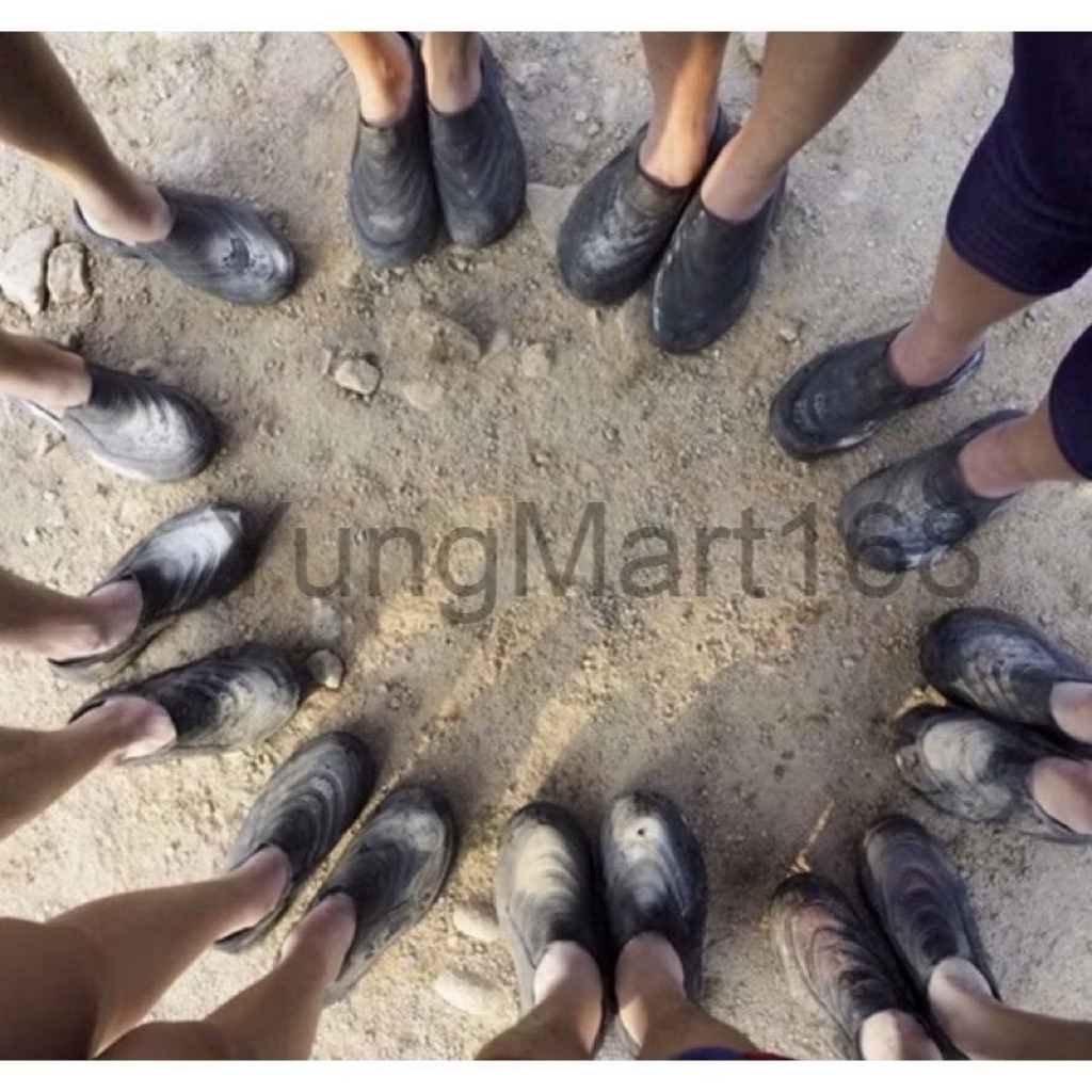 Black Rubber Shoe Rubber Boot For Hiking, Working, Trekking/ Kasut ...