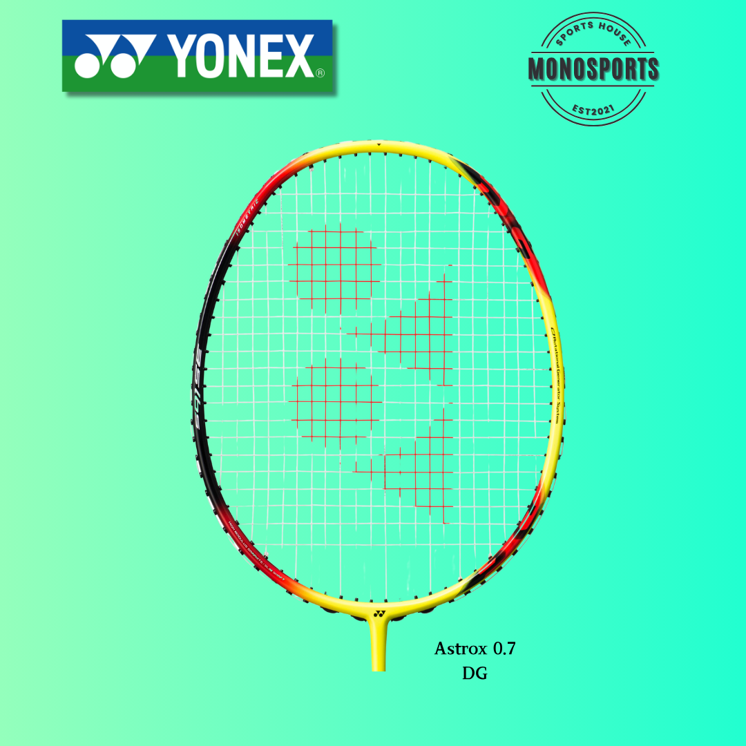 Yonex 0.7 DG Durable Grade Head Heavy Badminton Racket Made in taiwan ...