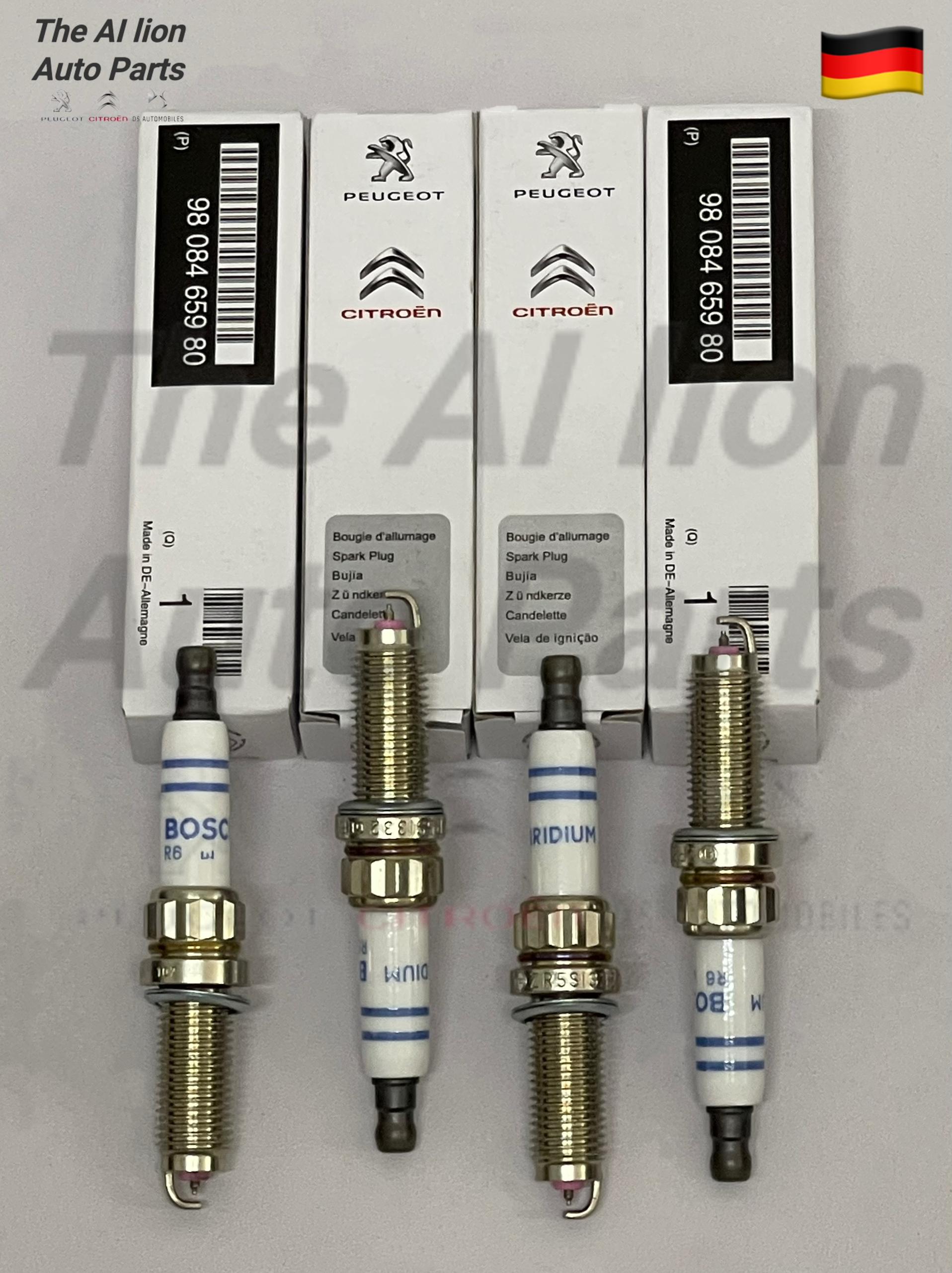 Spark Plug Iridium Bosch(9808465980) for Peugeot 208 308 408 508 2008 ...