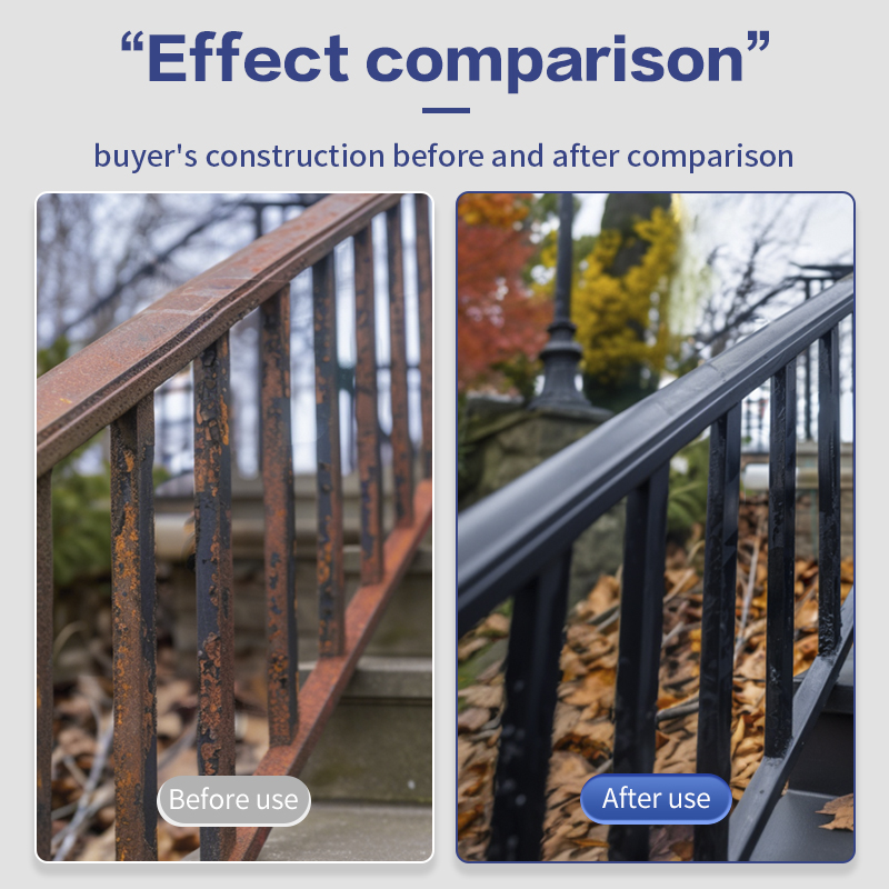 350ml/1L Water Based Aqua Metal Rust Paint Cat Besi & Kayu 防锈漆 •Anti ...