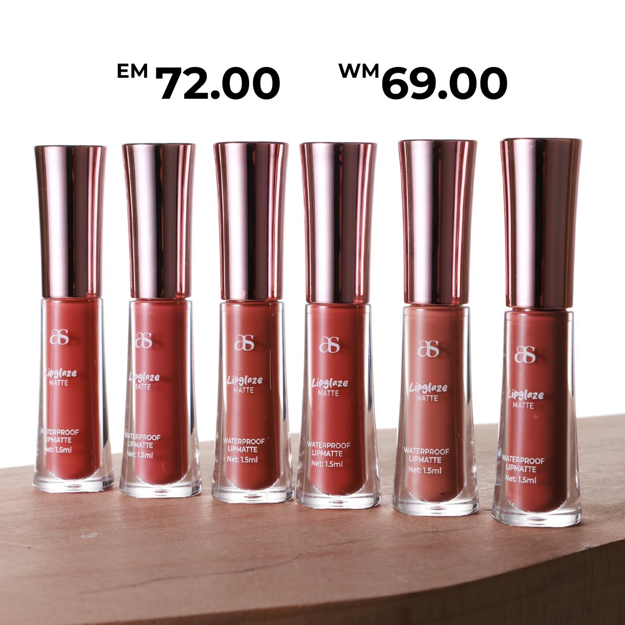 AS LIPGLAZE MATTE WATERPROOF LIPMATE 1.5ML | Shopee Malaysia