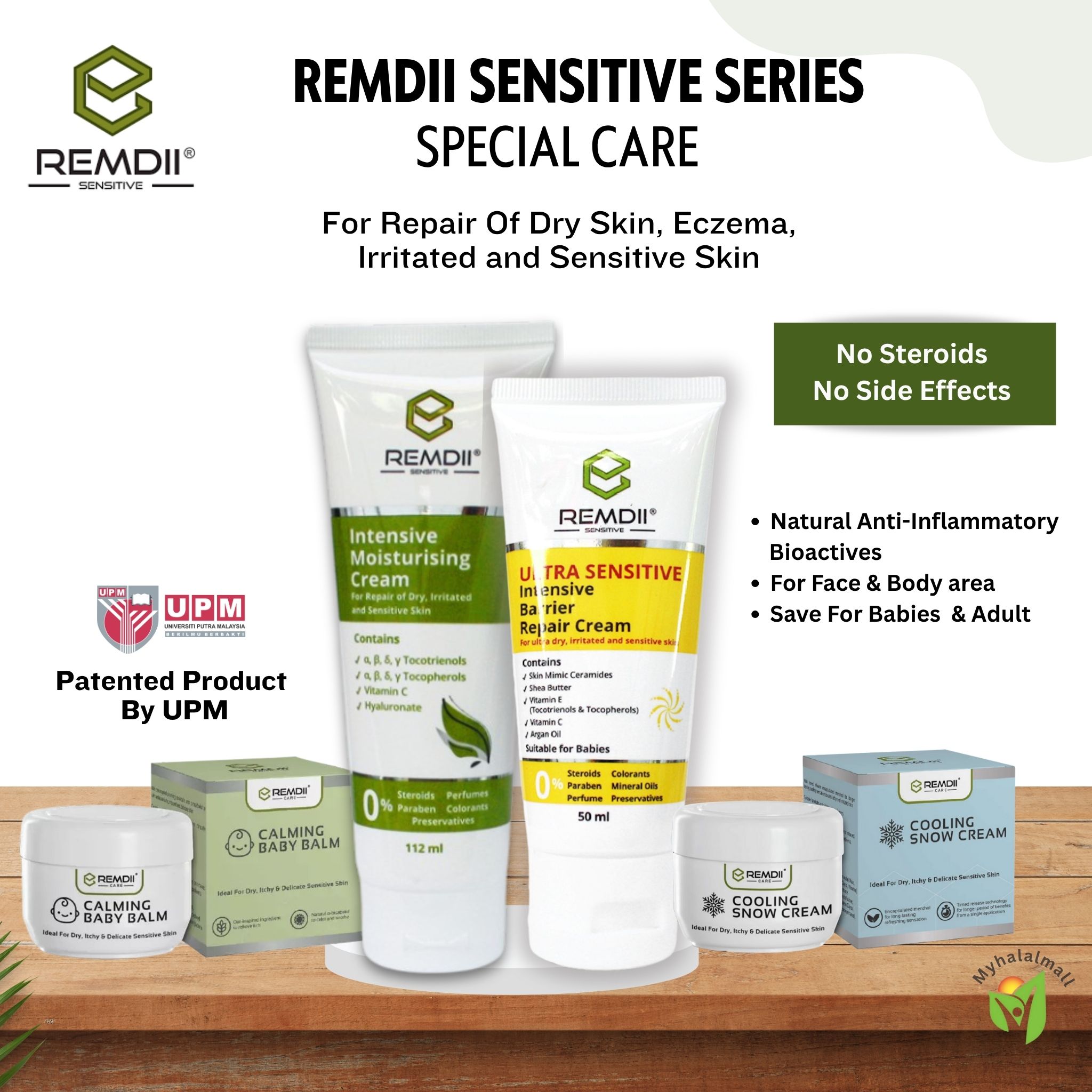 REMDII ULTRA SENSITIVE Intensive Barrier Repair Cream E zema (50ml ...