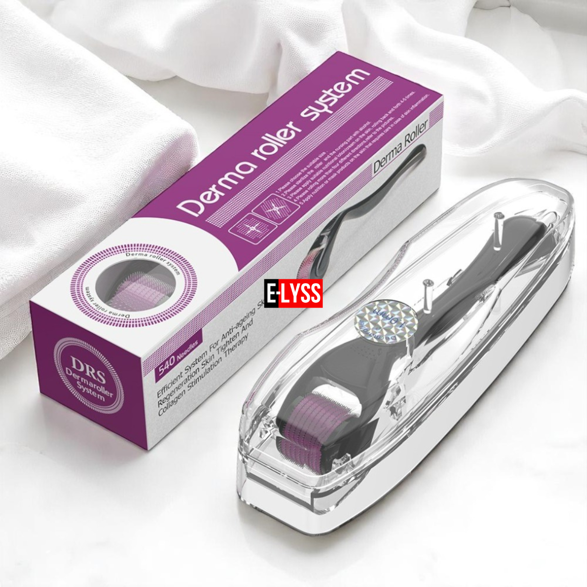 DRS Derma Roller 0.3mm 540 Needles Stainless Steel | Microneedling Skin ...
