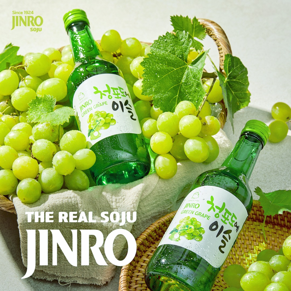 Jinro Green Grape Soju 360ML (1 Bottle / 3 Bottles) | Shopee Malaysia