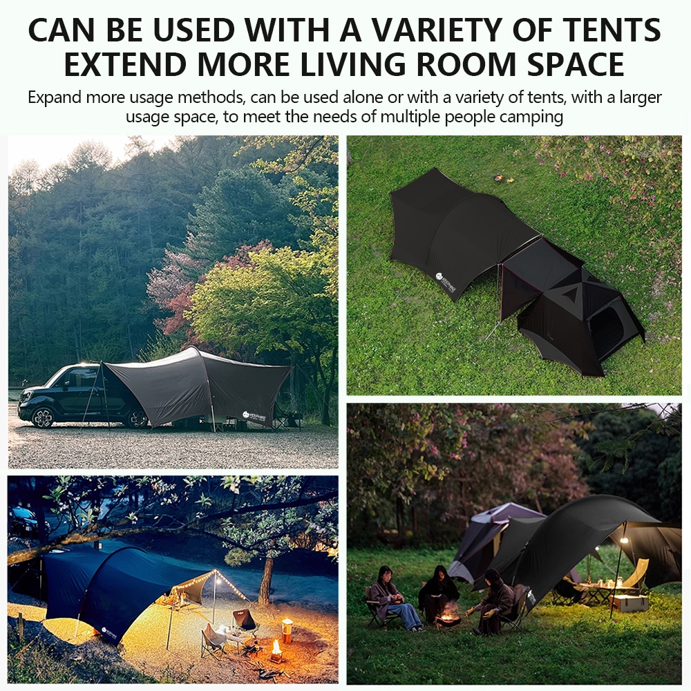 KEEPHIKE canopy tent outdoor large overnight camping picnic equipment ...