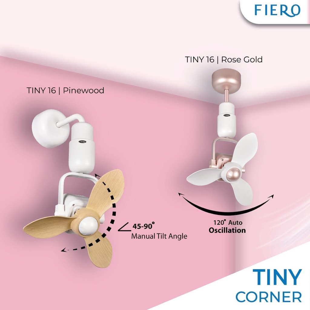 DEKA FIERO Tiny 16 VIVI 16 REZO Elise DC Inverter Motor Decorative wall ...