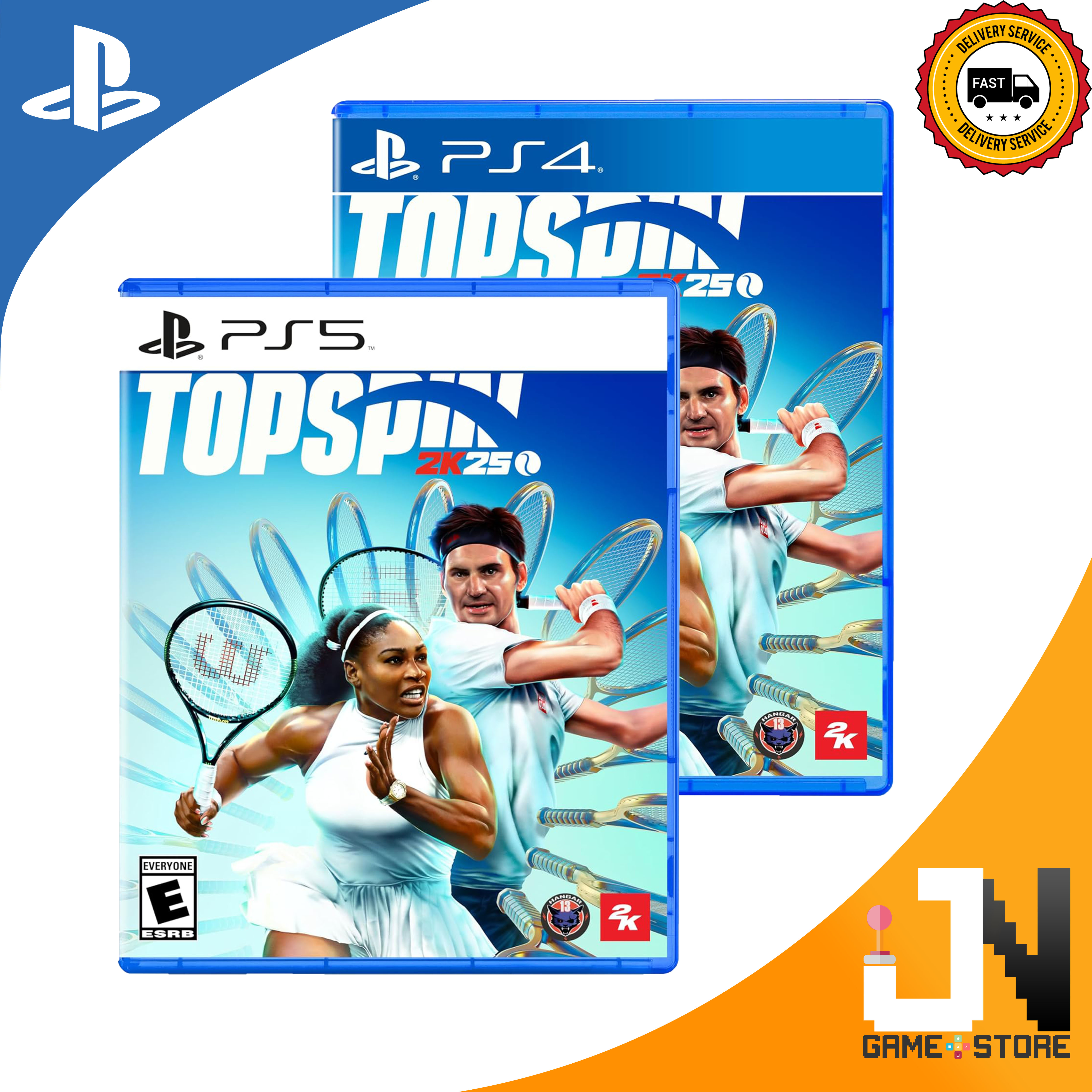 PS4 / PS5 Top Spin 2K25 (English)(NEW) | Shopee Malaysia