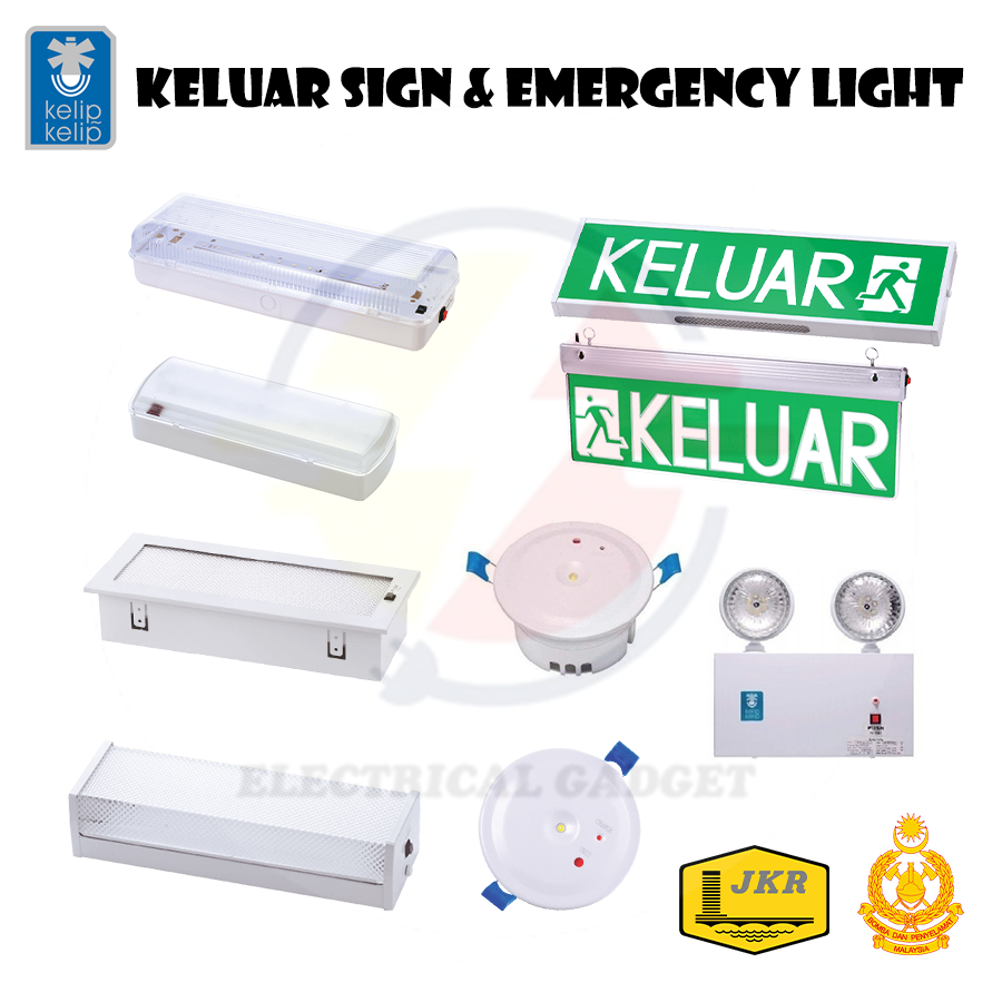 KELIP-KELIP BE1ST(SIRIM & BOMBA APPROVED & JKR) LAMPU KECEMASAN DAN ...