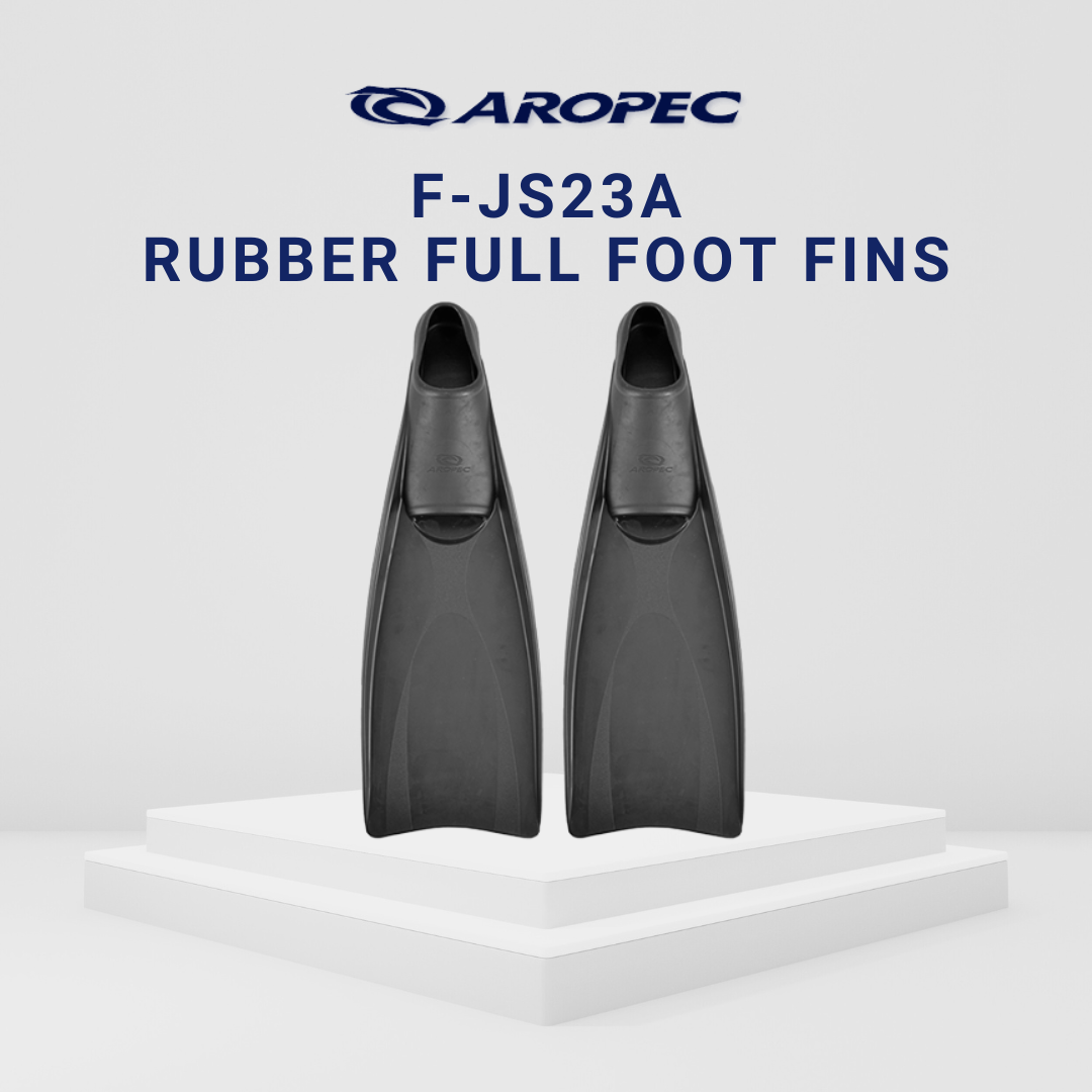 AROPEC F-JS23A Scuba Diving Fins Full Foot Rubber Fins Flippers not super mew | Shopee Malaysia