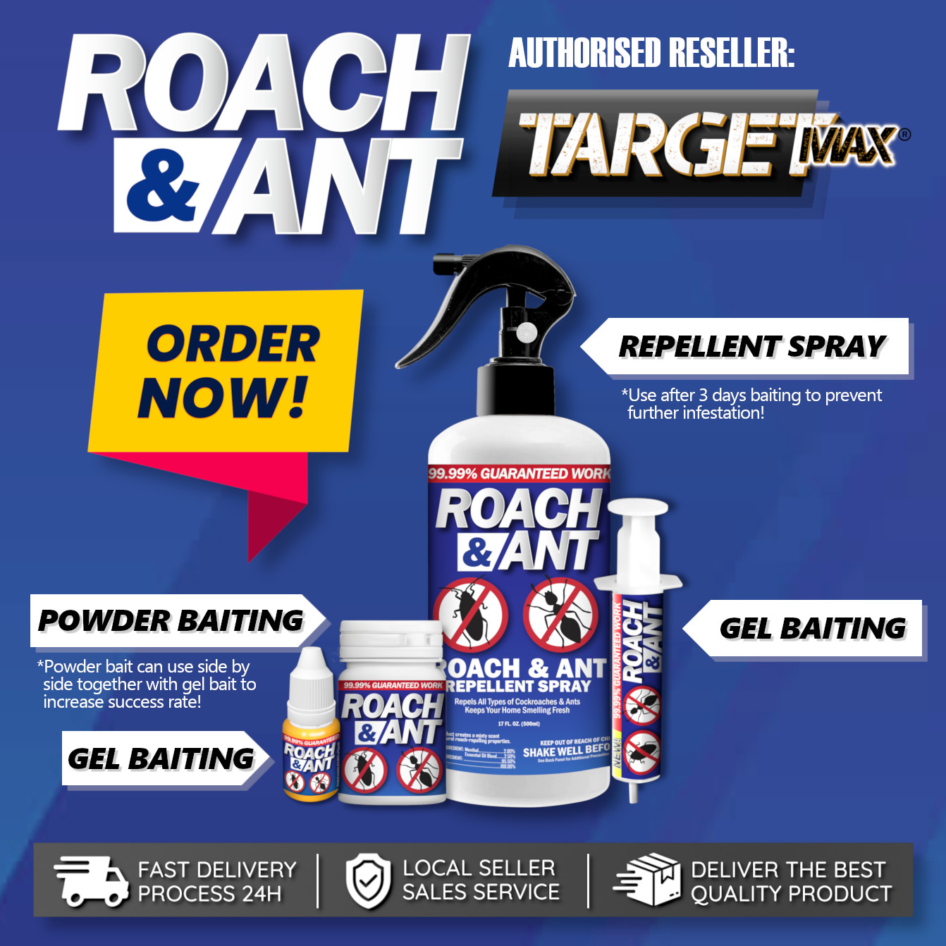 ADVANCE Roach And Ant Roach&Ant Anti Ant Killer Bait Cockroach Lipas ...