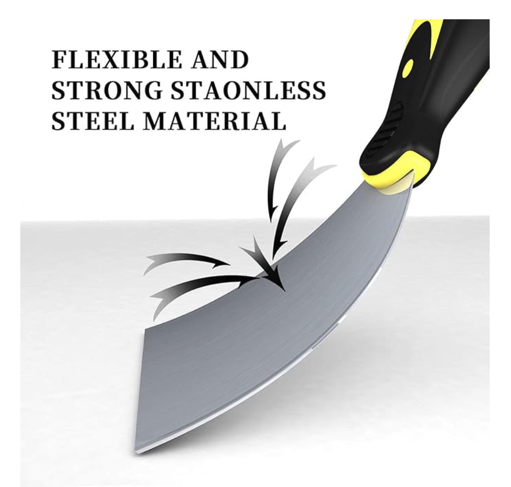 Stainless steel Drywall Taping Knife Knives Set Sheetrock Putty knife ...
