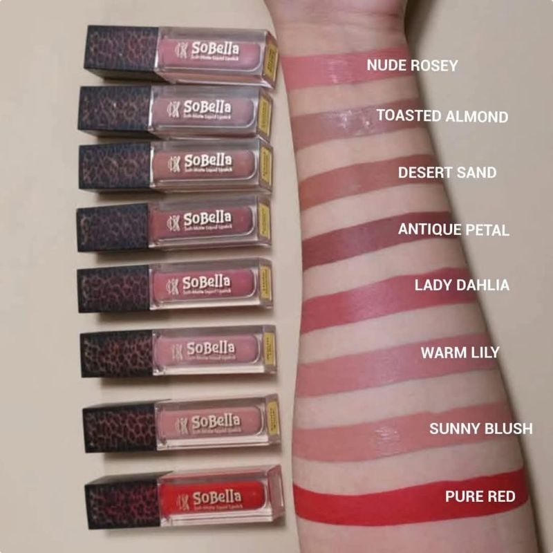 Lipmatte Sobella Fiori Bloom Edition 2025 Ready Stok!!! | Shopee Malaysia