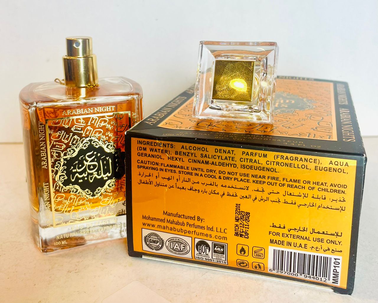 Arabian Nights Perfume 100ML Original By Mahboob is a fragrance that ...