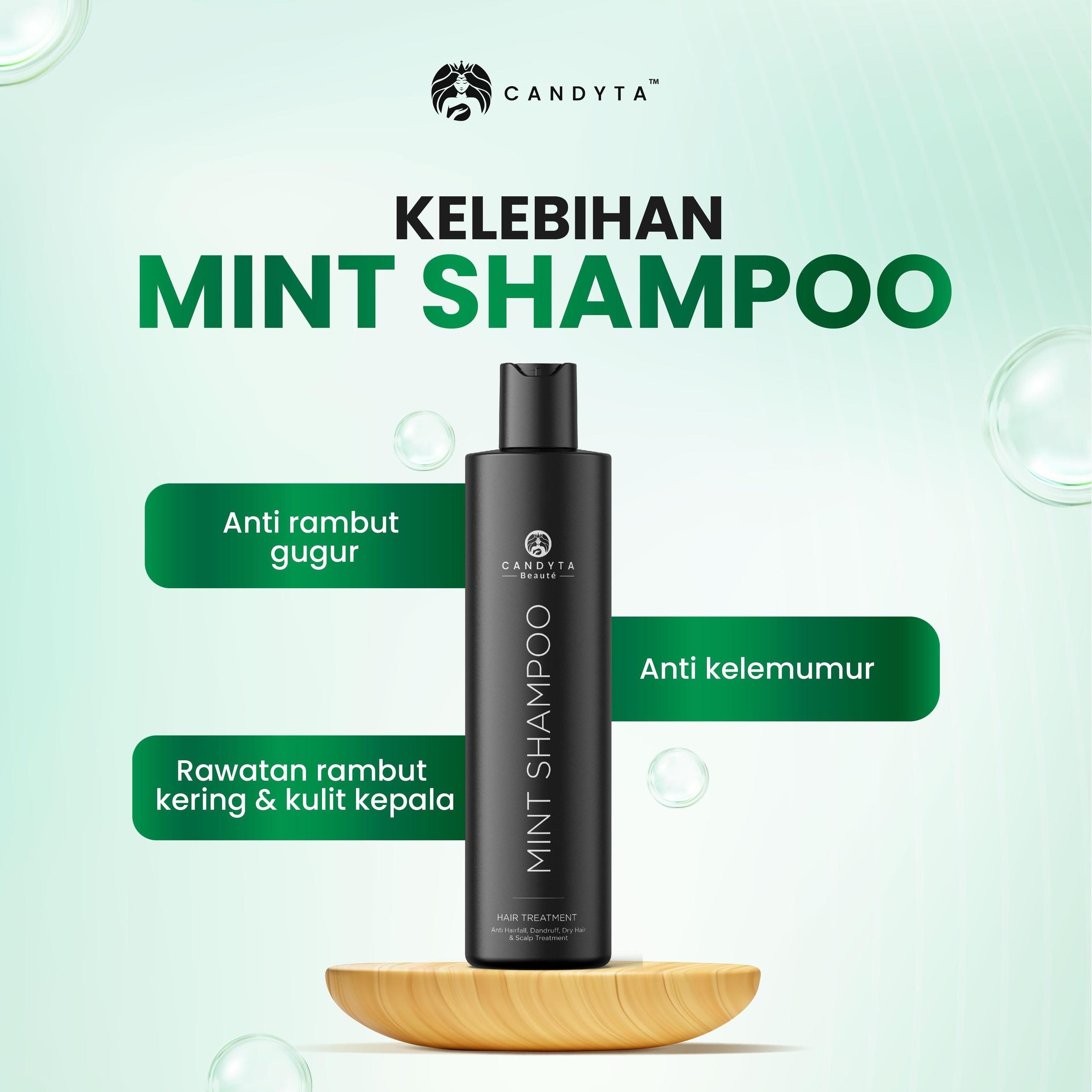 EXCLUSIVE BUNDLES SHAMPOO CANDYTA COMBO 5 ITEM | EIRA SYAZIRA SHAMPOO CANDYTA RAMBUT GUGUR ...