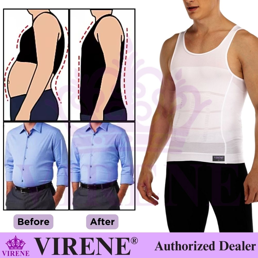 Man Singlet Men Slimming Singlet Shaper Body Slim Shirt Shapewear Waist ...