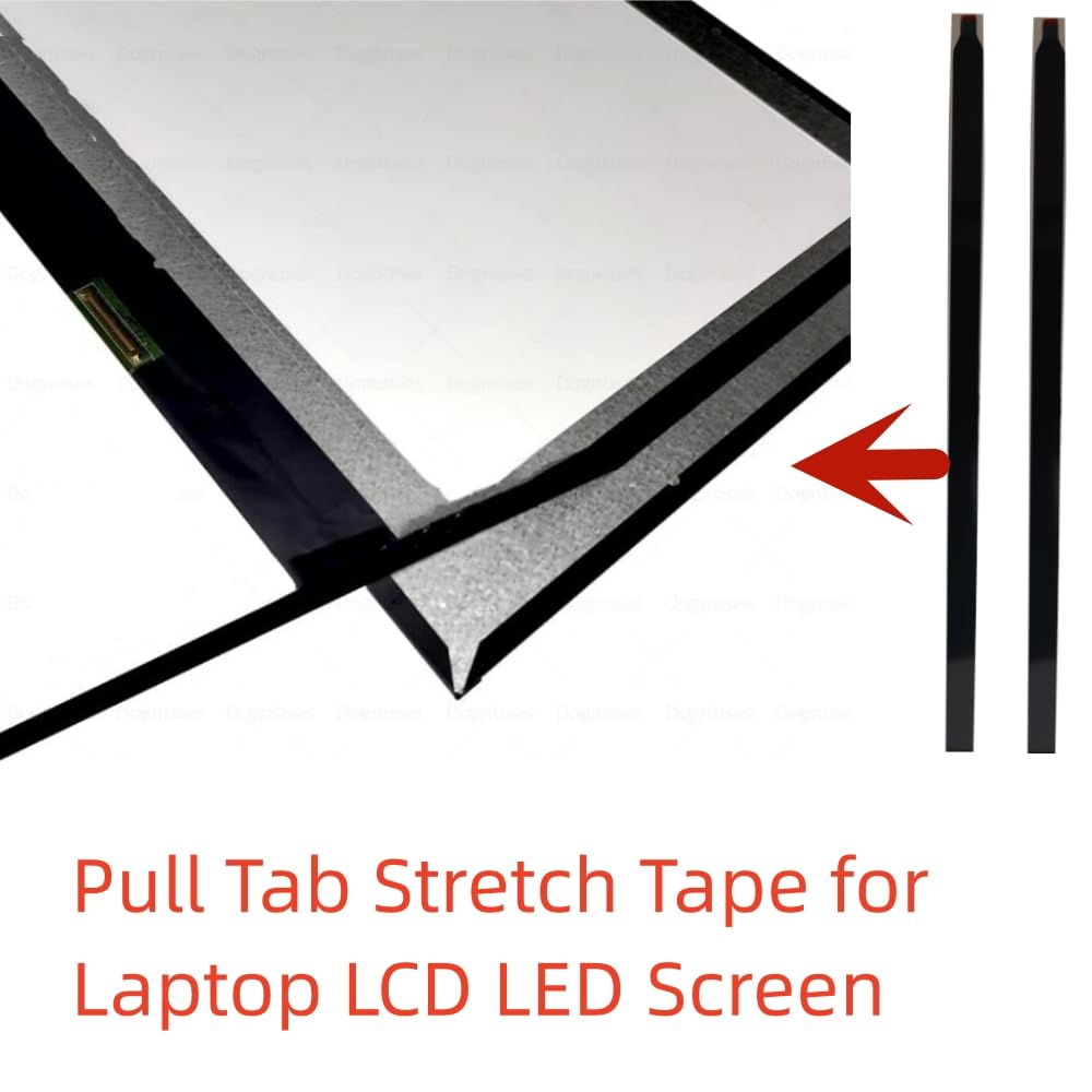 LCD LED Screen Pull Tab Tape 8mm x 20mm Double-Sided Adhesive for ...