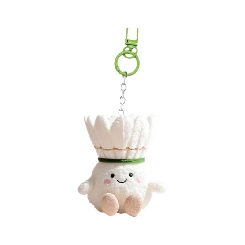 New Creative Badminton Keychain Furry Cute Plush Doll Fun Toys Soft Bag ...