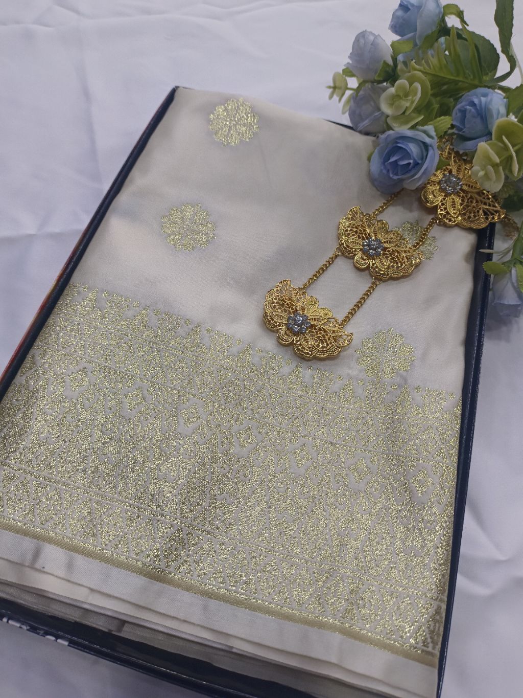 songket bunga tabur premium exclusive limited edition series | Shopee ...