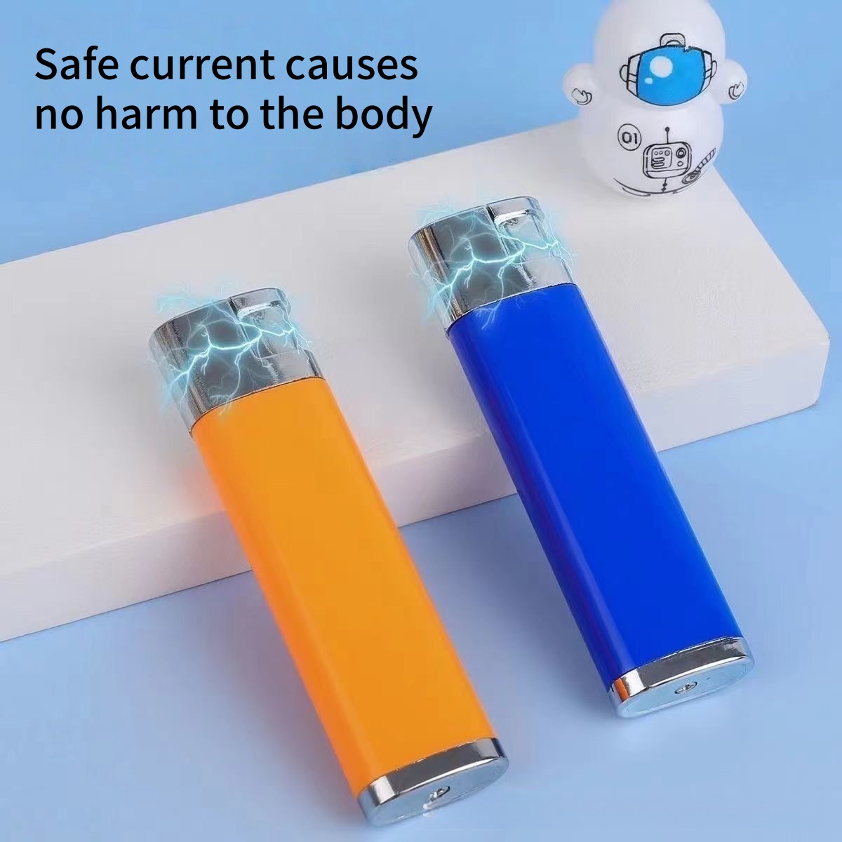 [Hot] Electric Shock Lighter / Fake Prank Toy / Joke Gag Gift / Funny ...