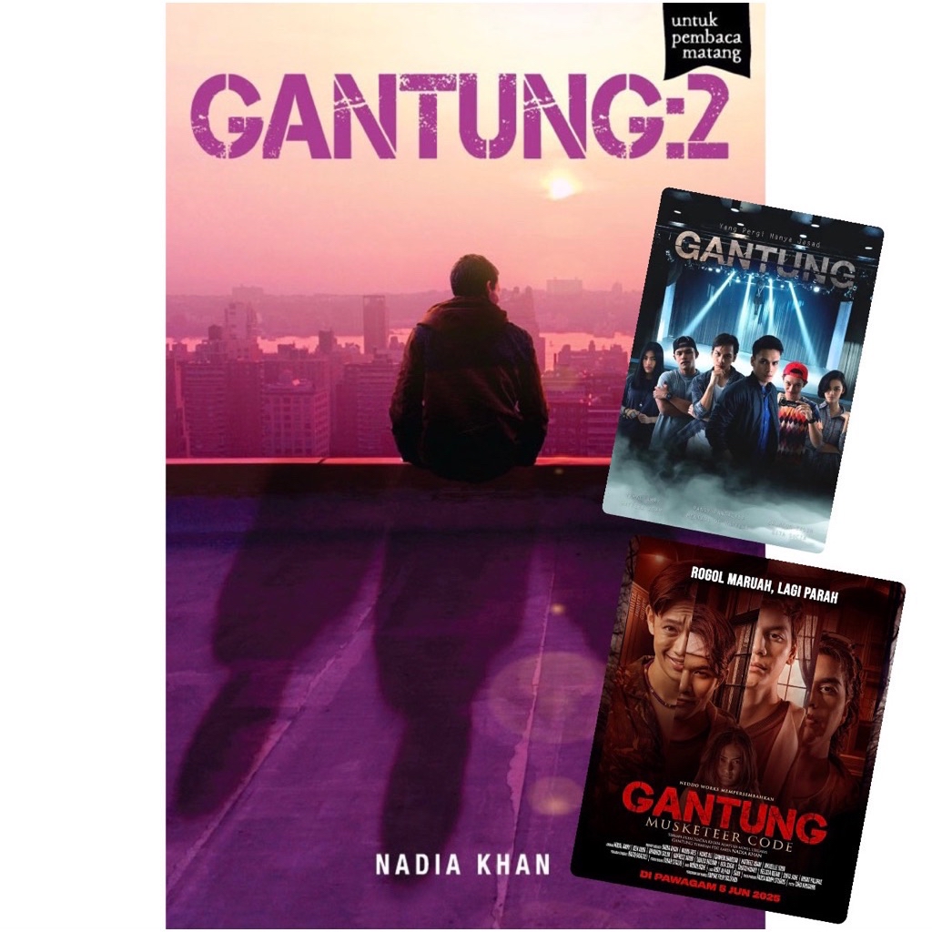 [Bestseller Fixi] Novel Gantung 2, Nadia Khan- Buku Fixi (Ready Stock ...
