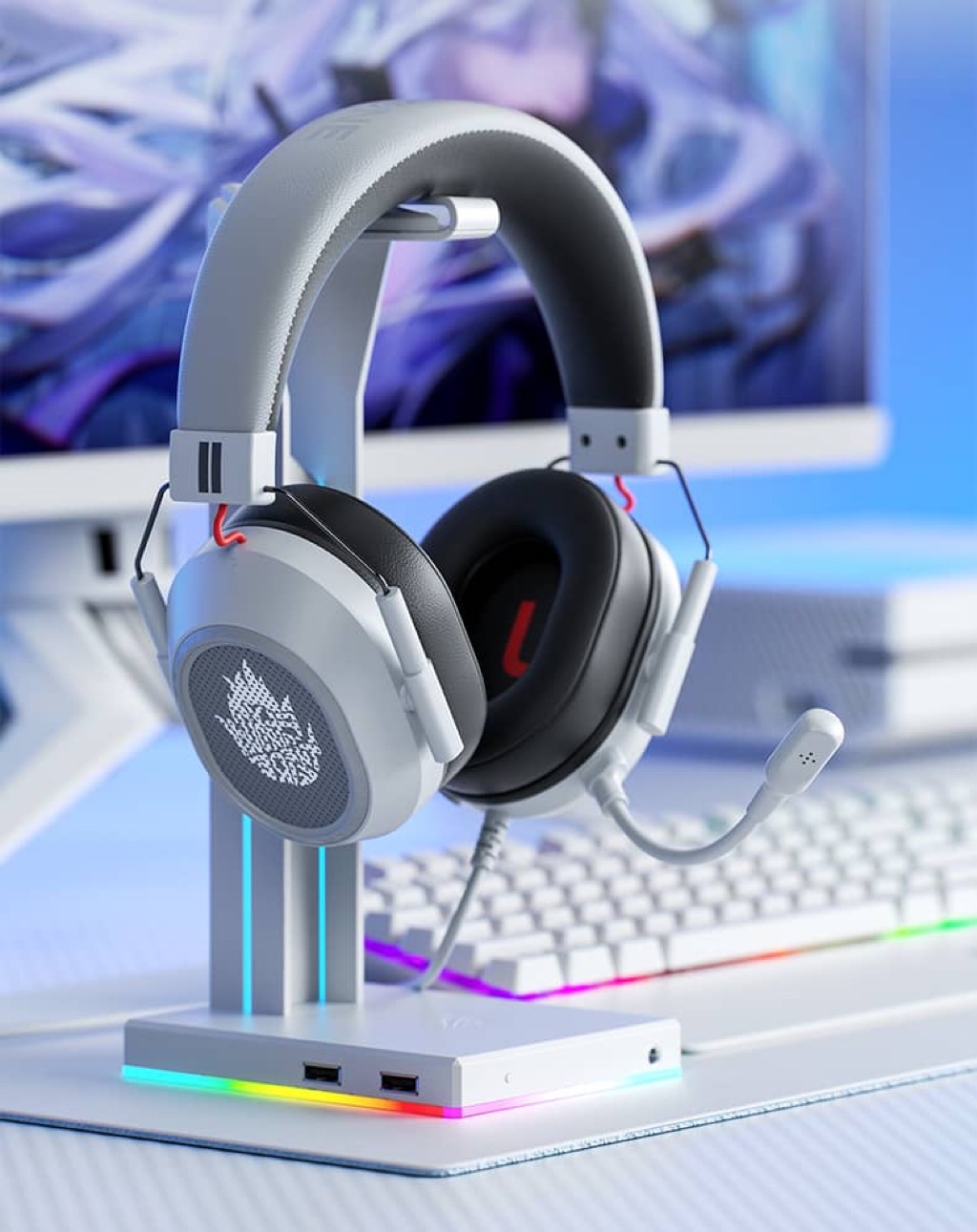 Plextone G810 ULTRA E-Sport Gaming 3D Stereo Headset ENC Microphone ...