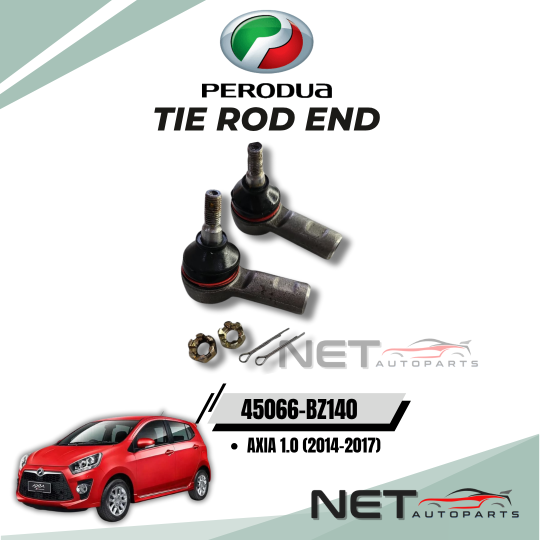 TIE ROD END SETS LH & RH PERODUA AXIA 1.0 14-17 (45066-BZ140) | Shopee ...