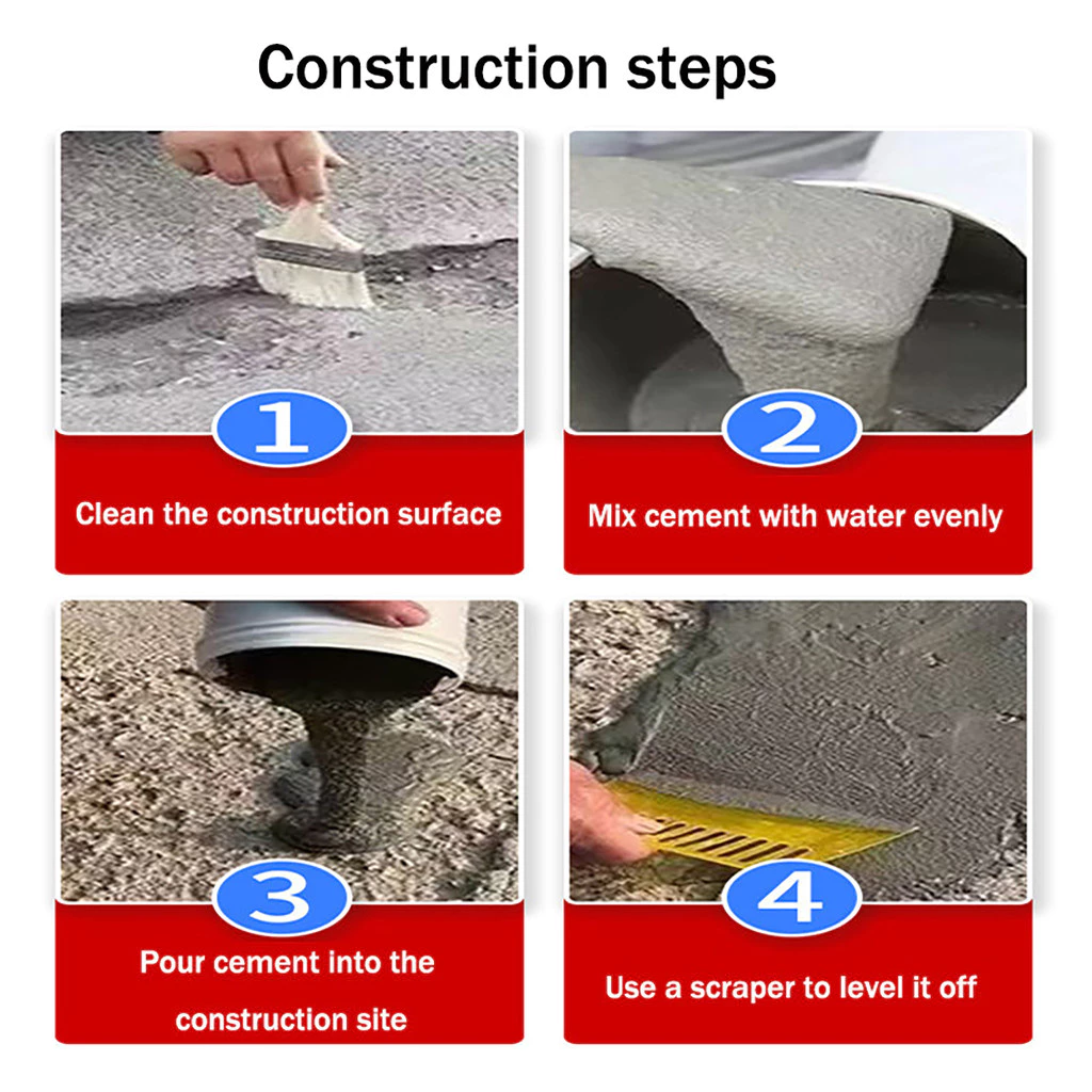 5Kg WaterProof Cement 3 Mins Quick Dry Simen Kalis Air Cepat Kering ...