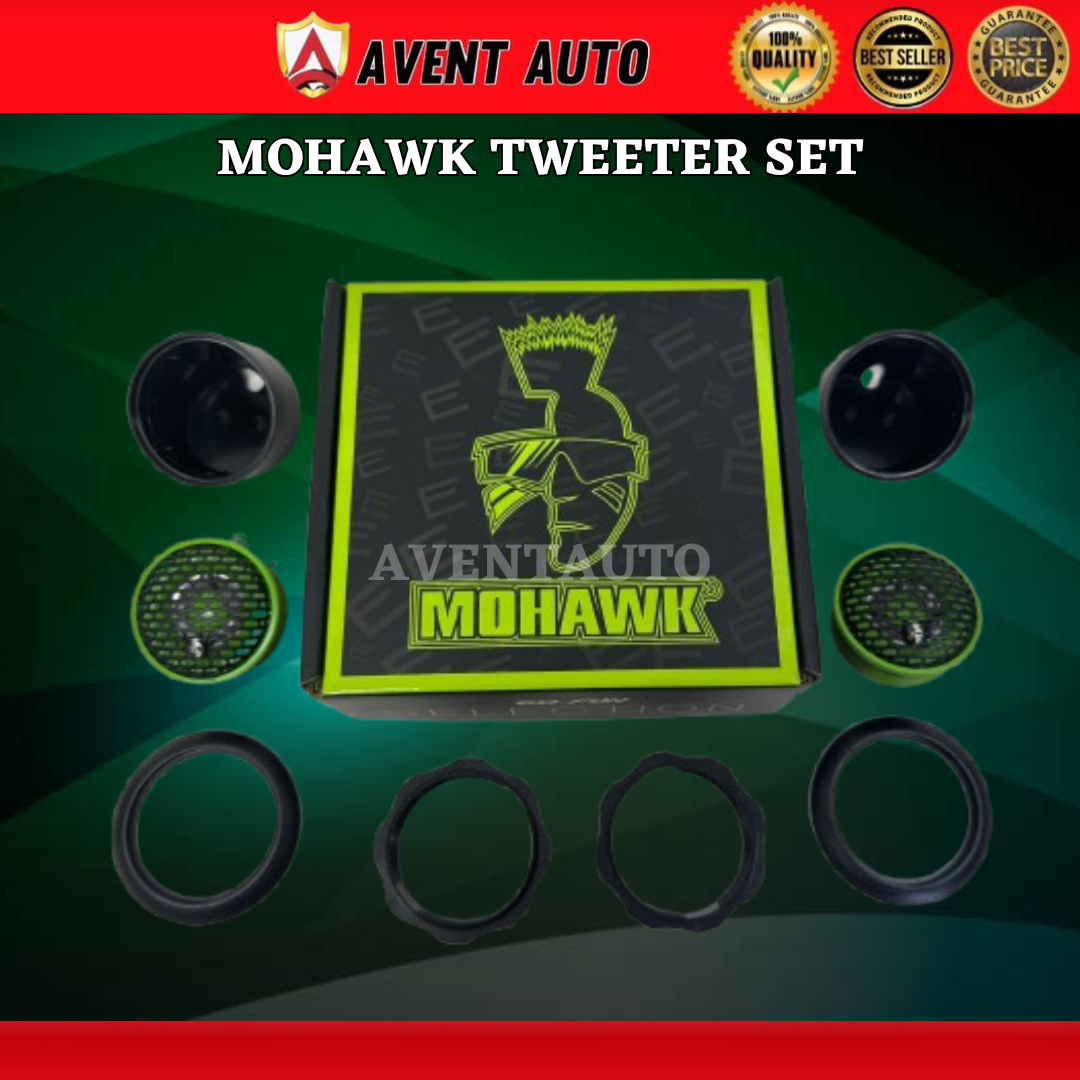 MOHAWK Car Audio Speaker Tweeter Neodymium Tweeter Set Depan Pintu Dashboard Kereta Mohawk ...