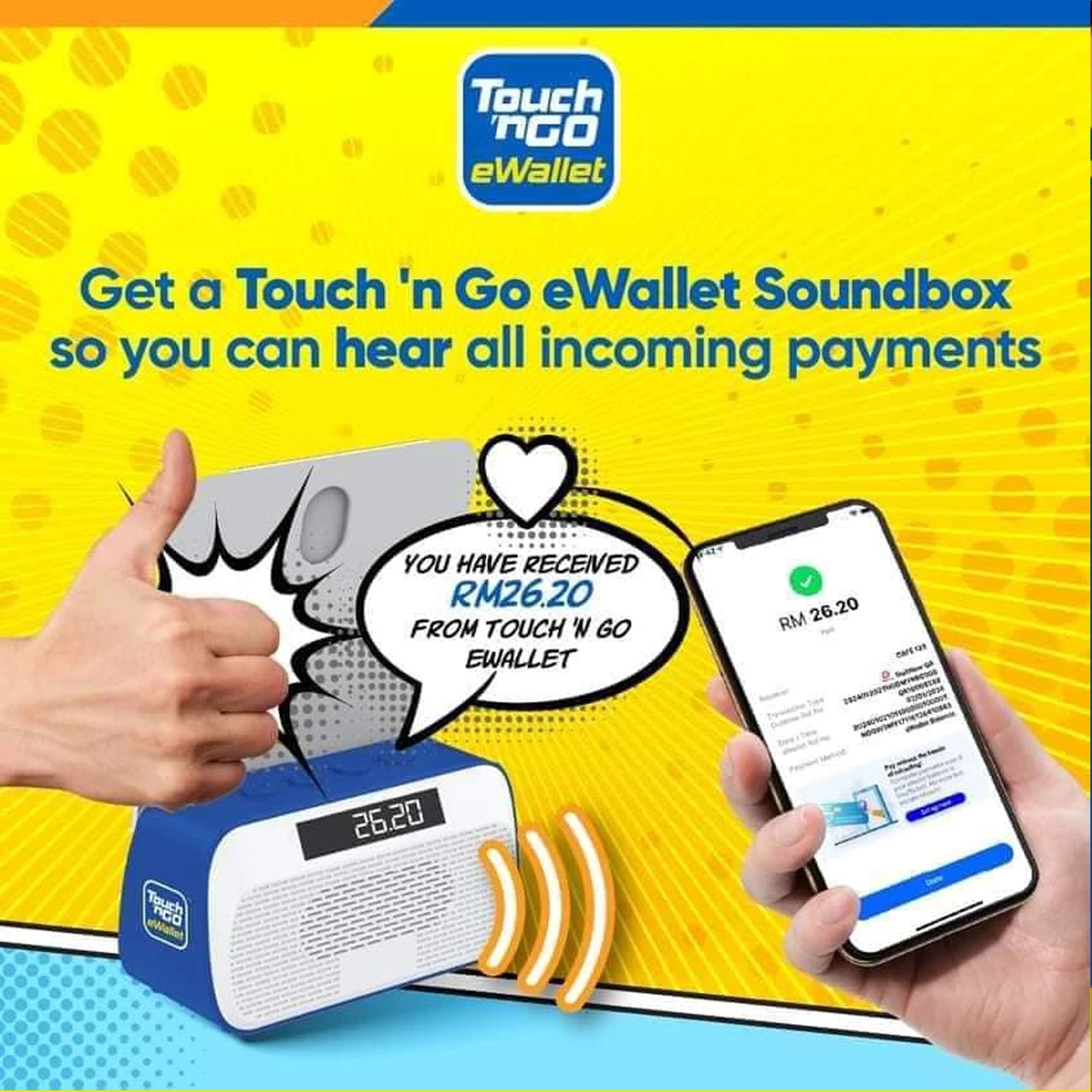 Touch n Go ewallet Soundbox TnG Sound box | Shopee Malaysia