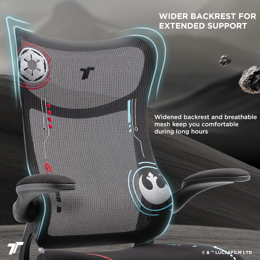 TT AIRFLEX V2 Star Wars Edition Ergochair Mesh Office Chair Ergonomic ...