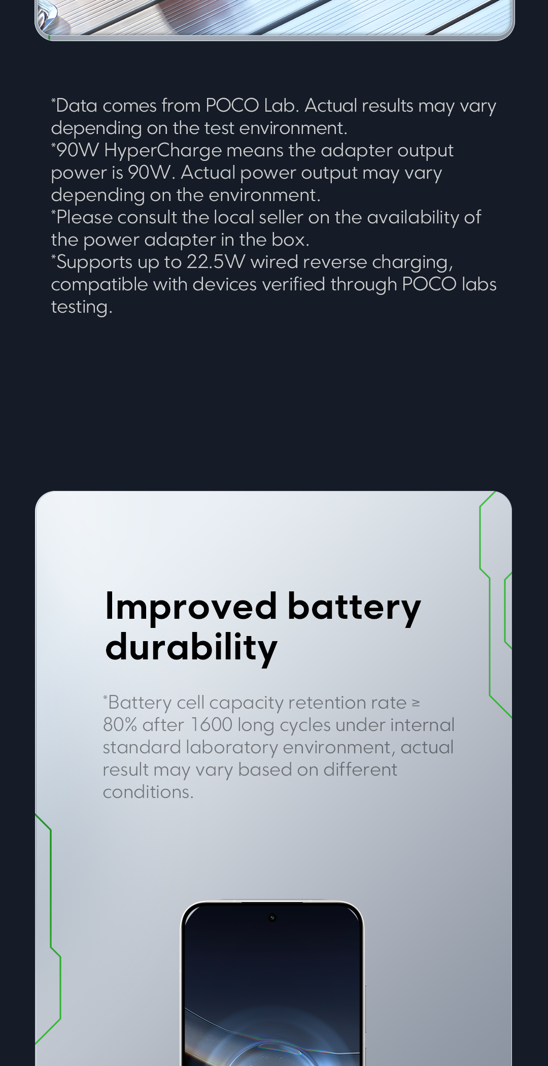 POCO F7 6500mAh battery/1.5K ultra-clear display/Eye-care/IceLoop ...