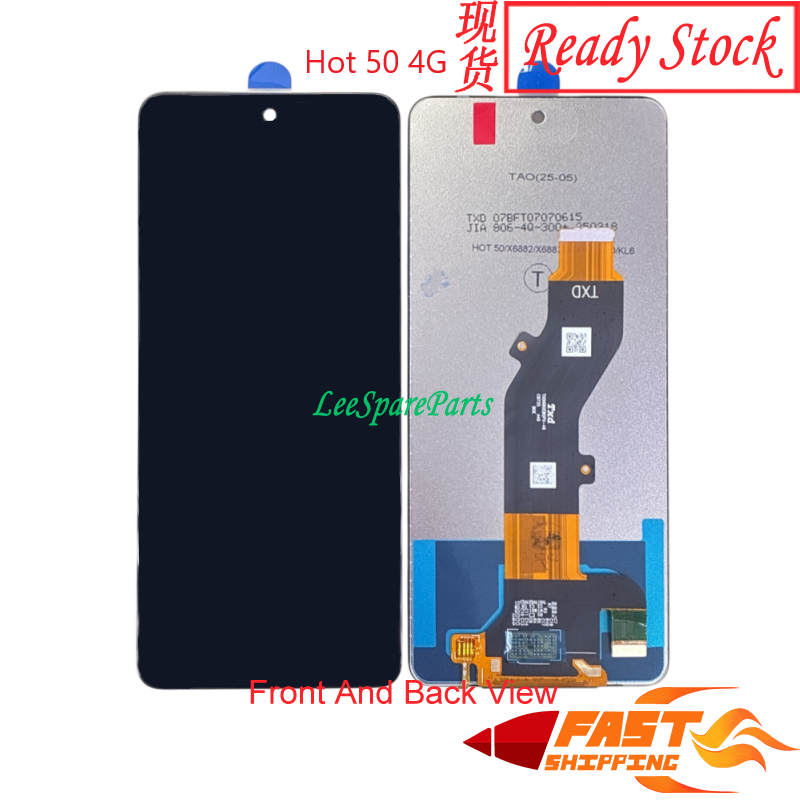 Compatible Infinix Hot 50 Pro / Hot 50i Full Set LCD Display Touch ...