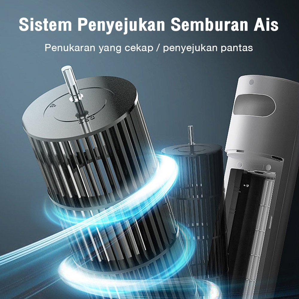 Simmo Tower Fan Bladeless Fan Remote Control Bladeless Standing Fan ...