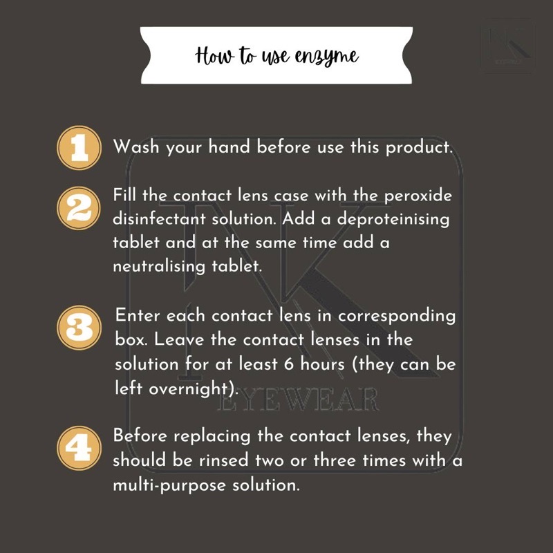 (READY STOCK) Avizor Pro-Enzyme Protein Remover Tablets 12Tablets/Box ...