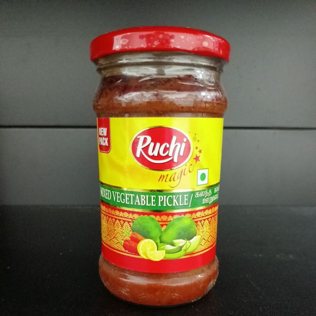 Ruchi Mixed vegetables pickle 300g | Shopee Malaysia