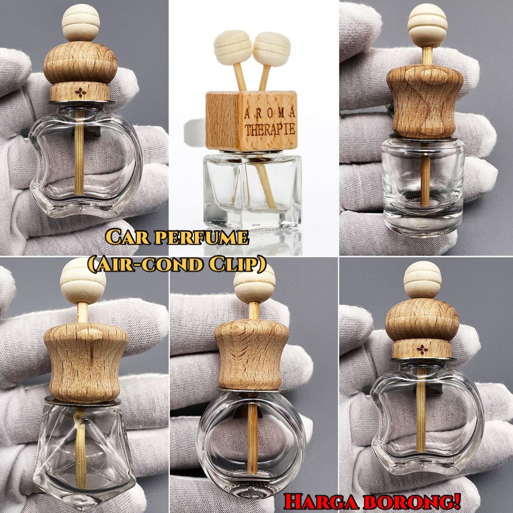 kereta minyak wangi gantung botol kosong Car Perfume Clip Fragrance ...