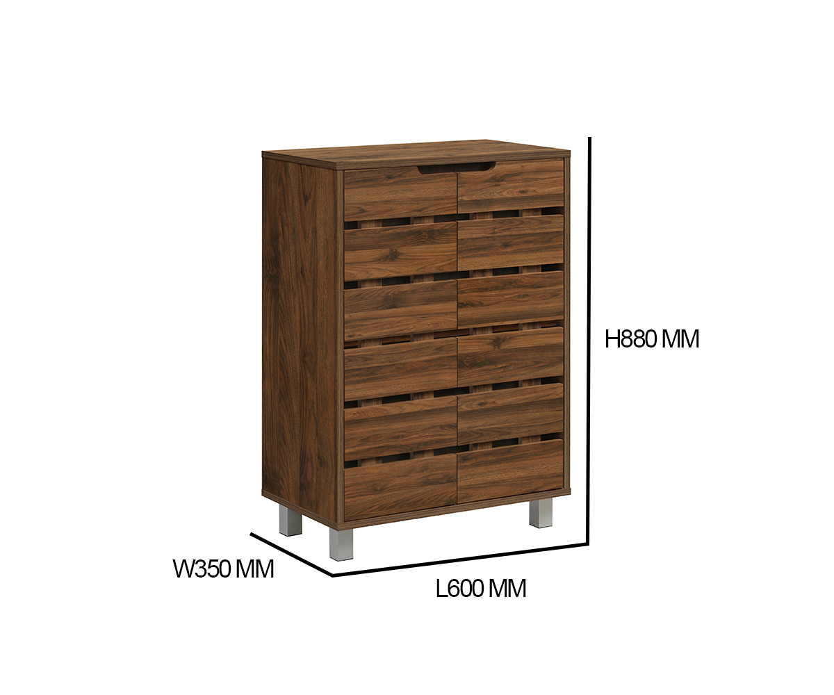 Kabinet Kasut Kayu Rak Kasut Almari Kasut Wooden Shoes Cabinet 2 Door ...