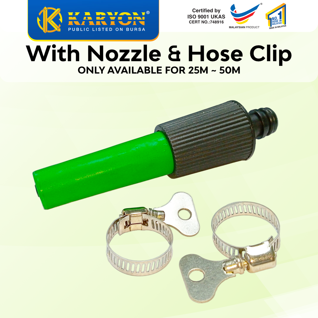 Karyon® Tornado Plus 16mm Garden Hose (5M / 10M / 15M / 20M / 25M ...