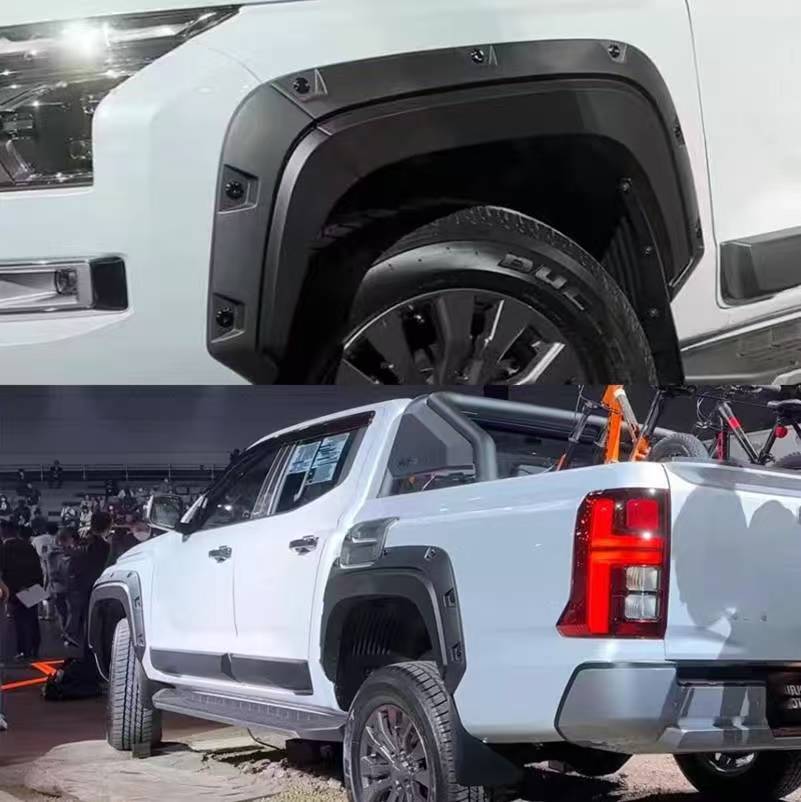 MITSUBISHI TRITON 2024+ UP Mat Black Fender Flare | Shopee Malaysia