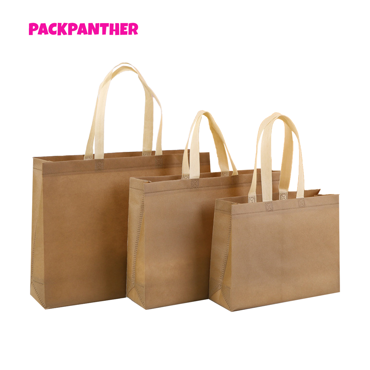 50pcs Bundle Non Woven Bag Beg Kain Eco Friendly Reusable Goodie Handle ...