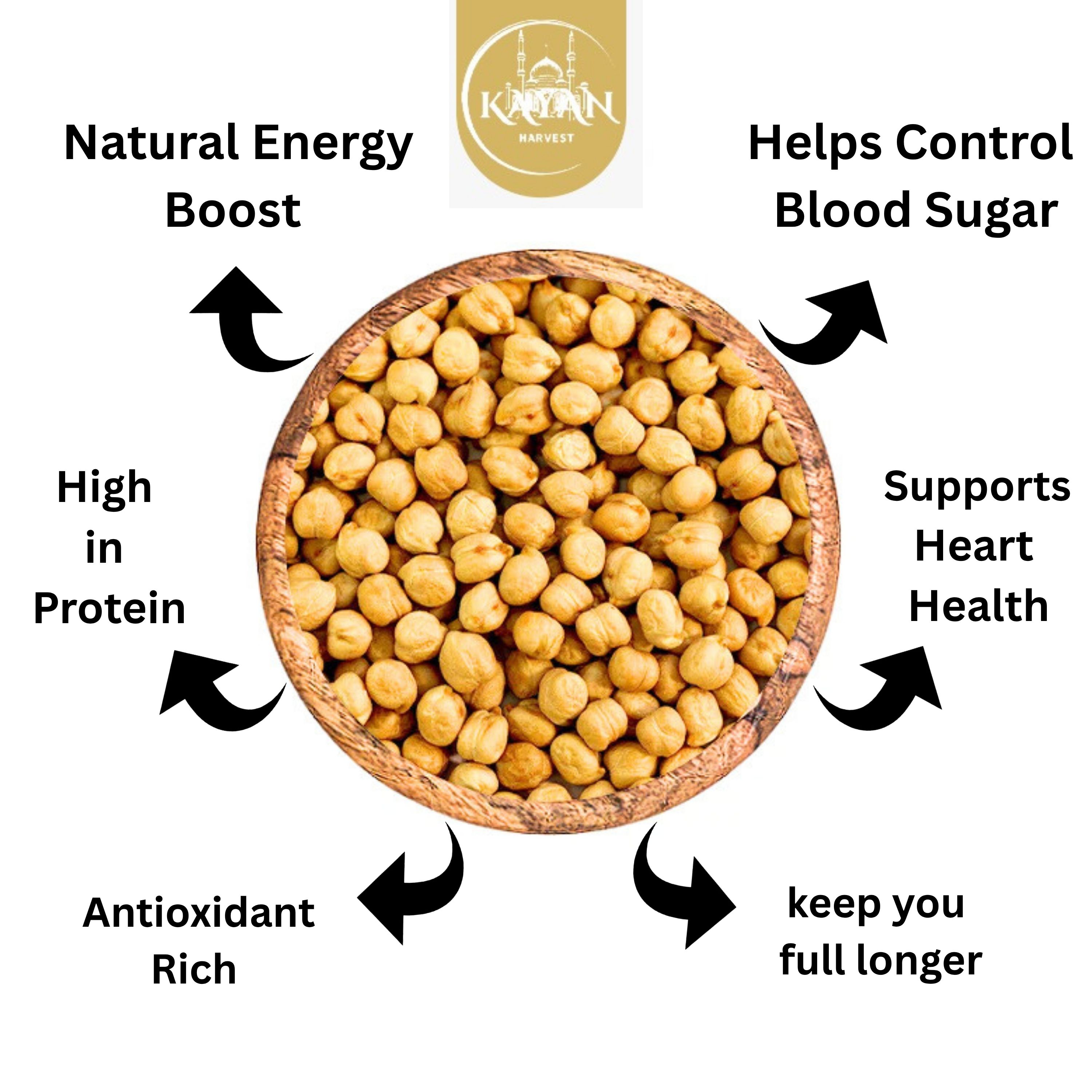 Roasted Chickpeas | Kacang Arab Panggang | Halal Healthy Snack | High ...