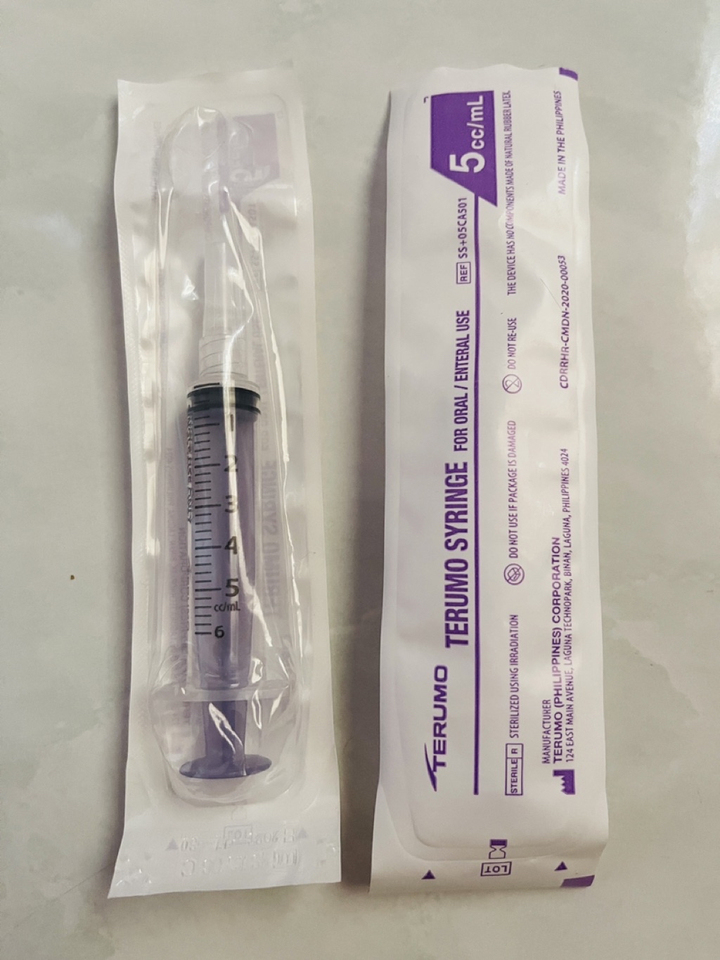 (🇲🇾ReadyStock)TERUMO Sterile Syringe For ORAL/ENTERAL USE (3ML/5ML) For ...