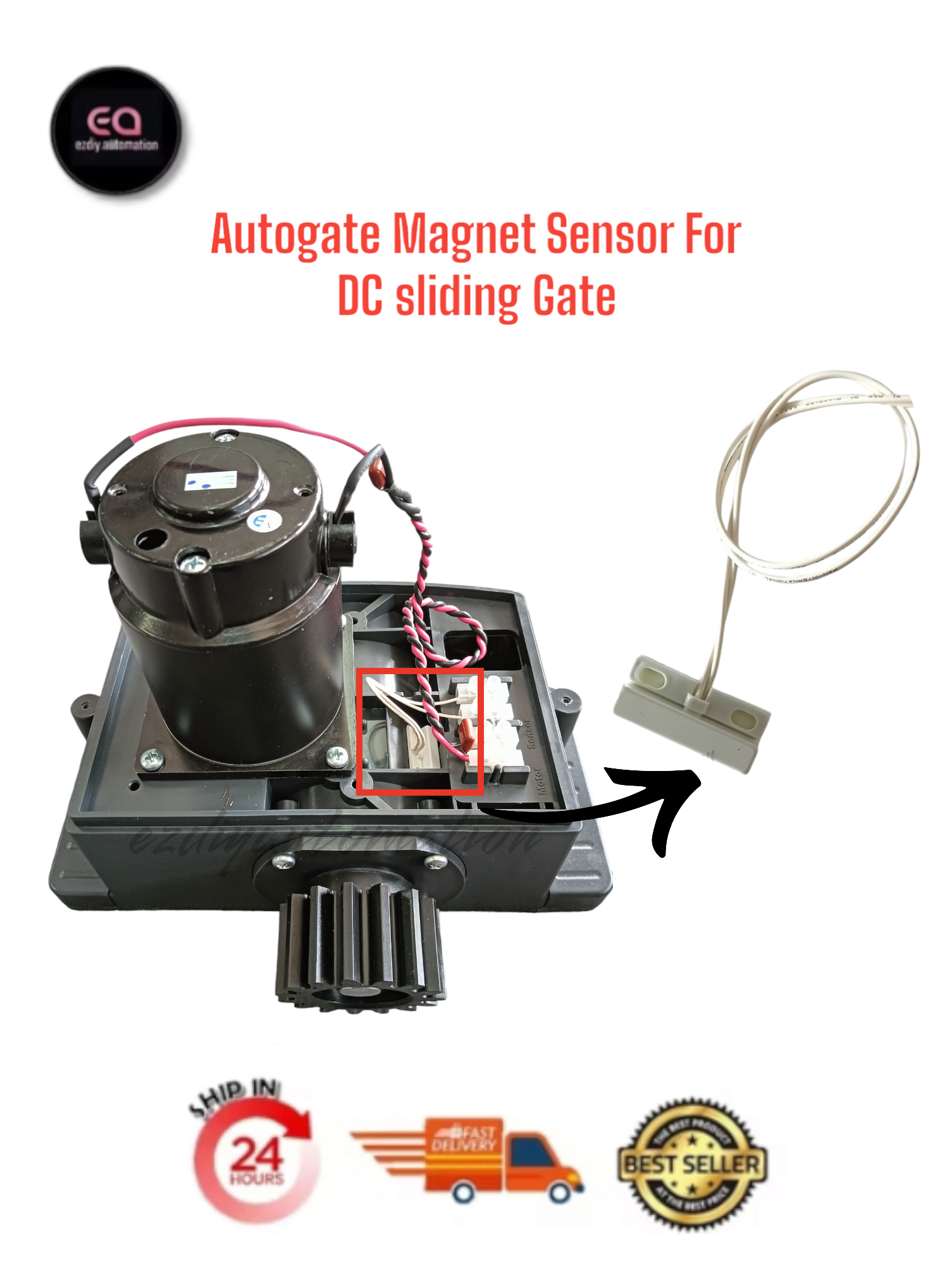 Sensor Magnetik Autogate untuk Motor Gelongsor DC (1pcs) | Shopee Malaysia